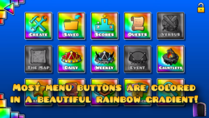 Texture pack Rainbow для GD 2.2: скачать бесплатно